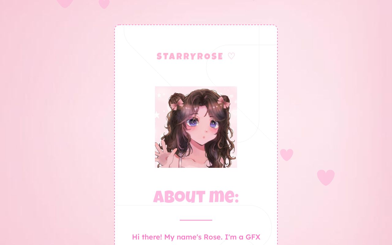 starryrose ♡ GFX Order Portfolio